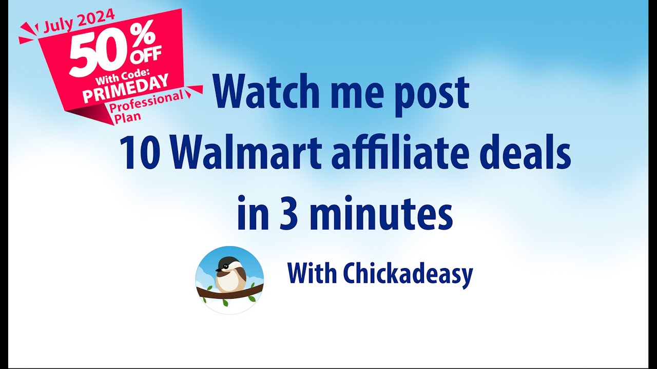 Post 10 Walmart Deals in under 3 minutes - YouTube