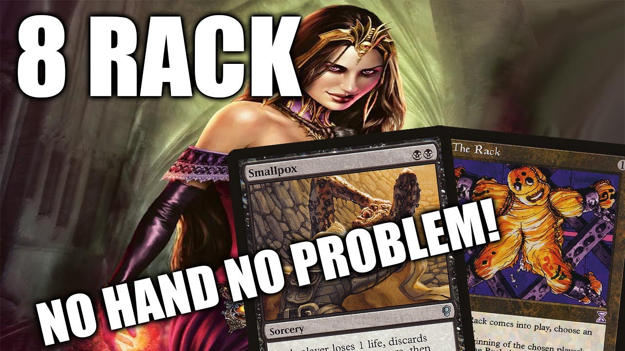 HOW TO WIN WITH NO HAND! 8 Rack | MTG Modern - YouTube