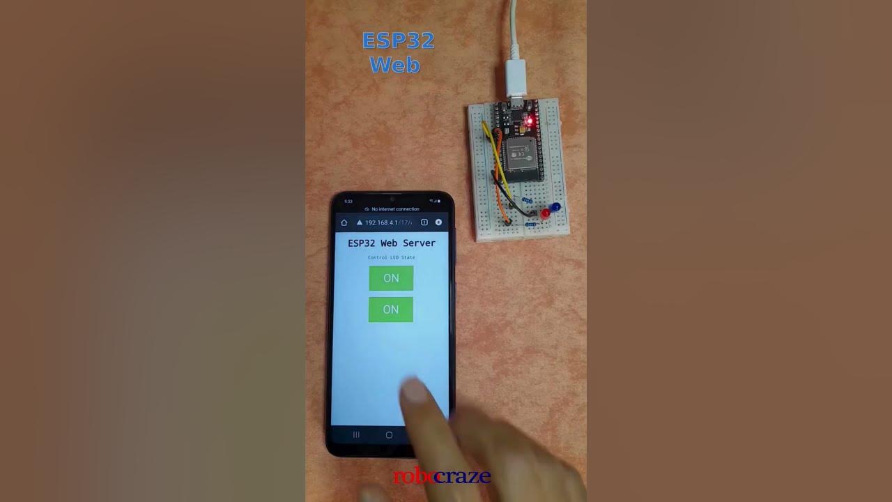 🚨💡 Control LEDs from Anywhere! 💡🚨 Build your own Server using ESP32 ...