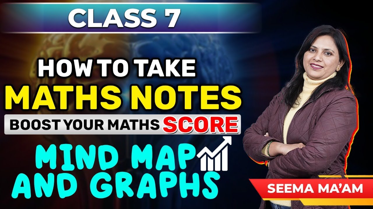 How to Take Maths Notes | Mind Maps - Graph | Improve Your Maths ...