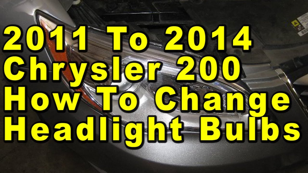 2013 Chrysler 200 Headlight Bulbnull