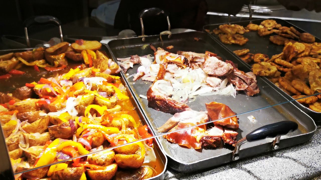 Buffet Almuerzo - Barceló Bávaro Palace - By Bone Flute - YouTube