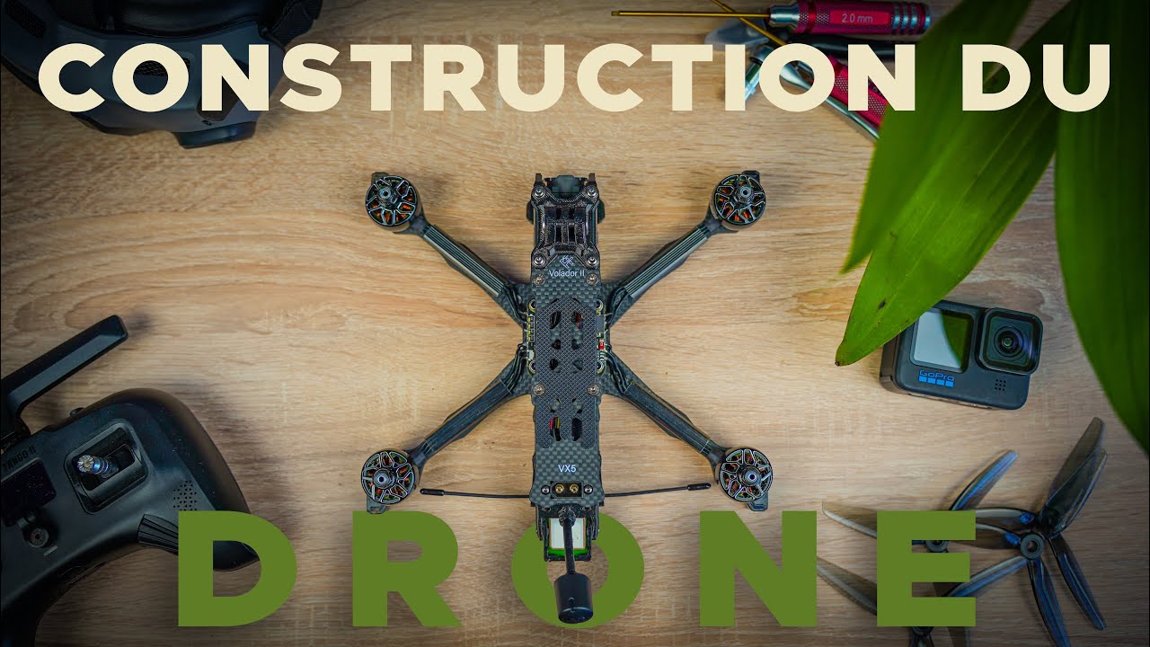 On construit le nouveau drone FPV !! (Fly fish volador vx5 ii) (Partie ...