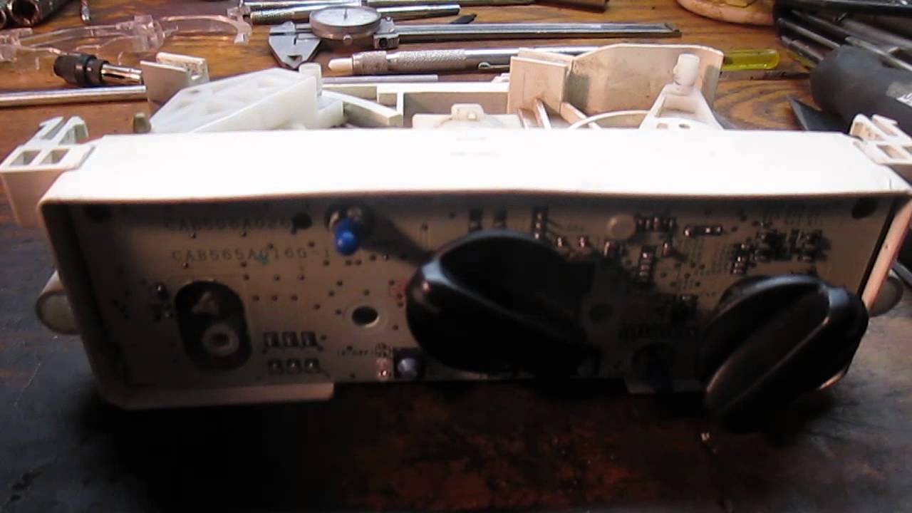 2004 Mitsubishi Lancer HVAC control repair - Part 1 - YouTube