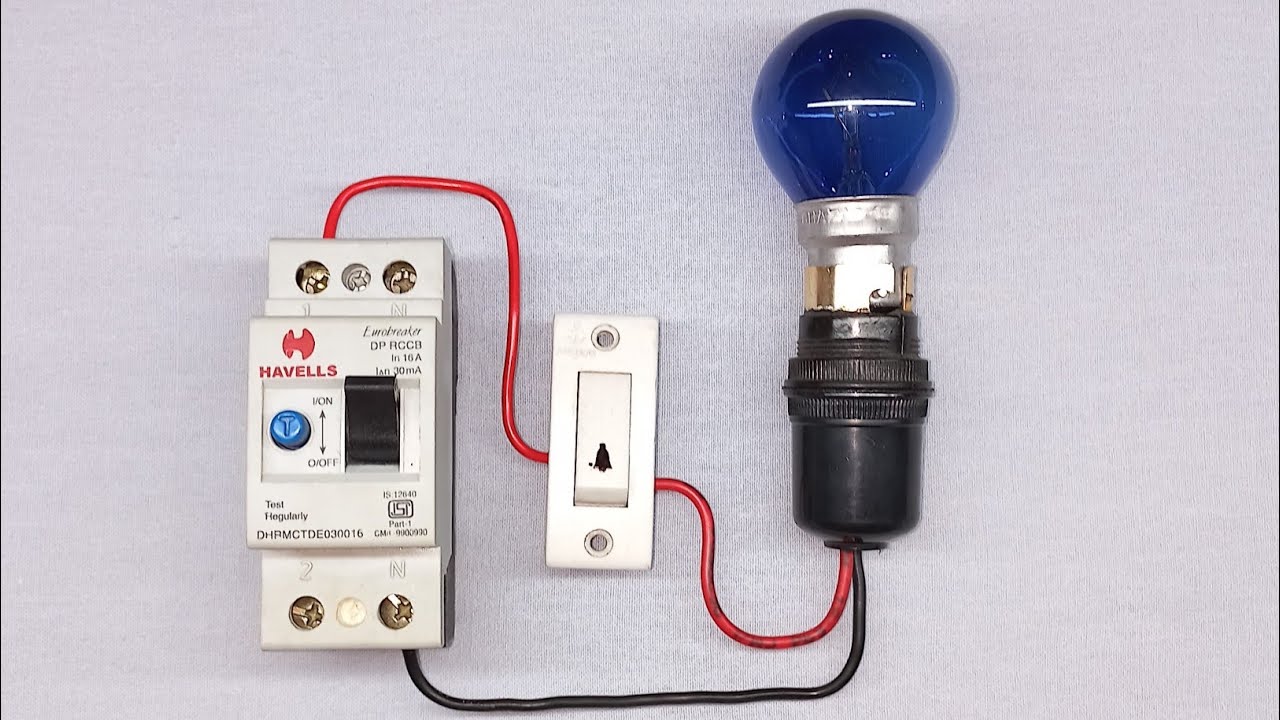 rccb test switch wiring|कैसे करते हैं आरसीसीबी टेस्ट स्विच वायरिंग ...