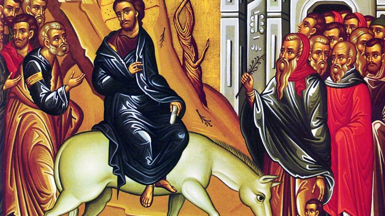 ΘΕΙΑ ΛΕΙΤΟΥΡΓΙΑ ΚΥΡΙΑΚΗ ΤΩΝ ΒΑΪΩΝ 12/4/20 - YouTube