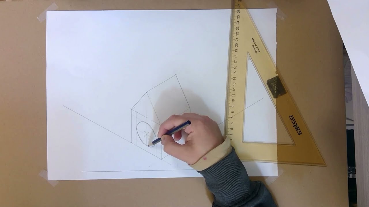 Drawing Isometric Triangles and Ellipses - YouTube