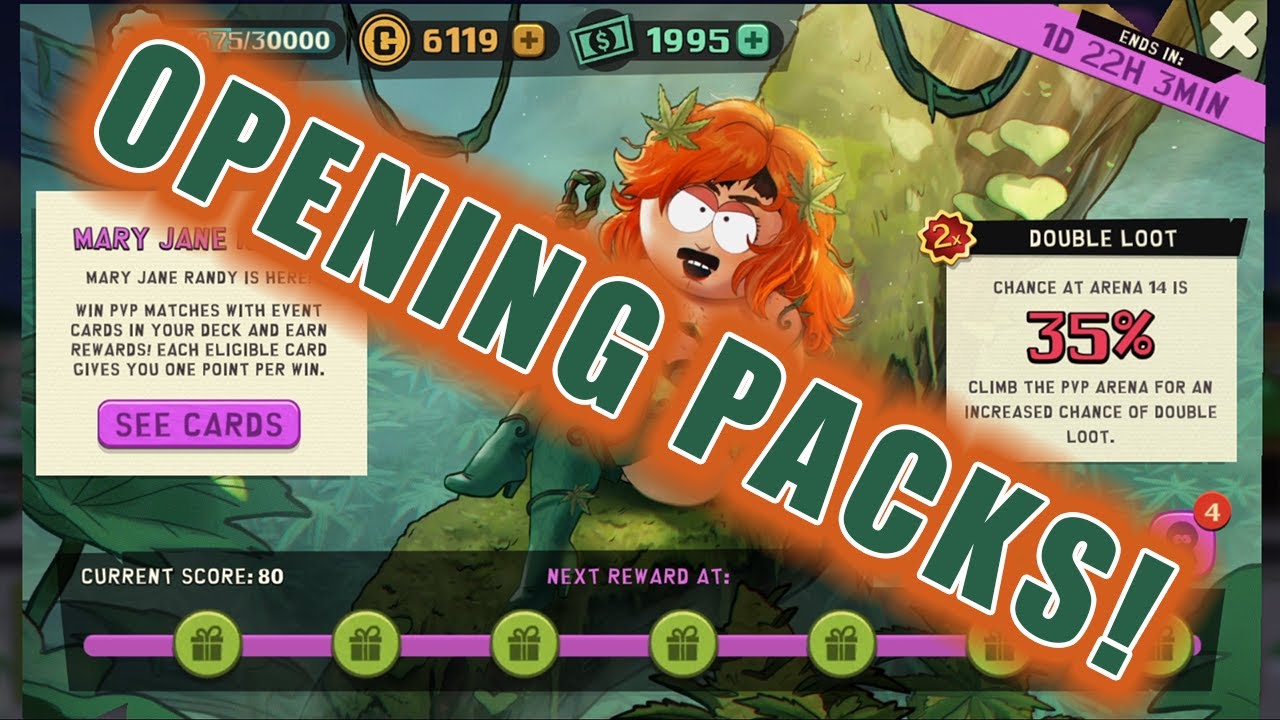 MARY JANE RANDY EVENT - Opening Packs! | South Park Phone Destroyer ...