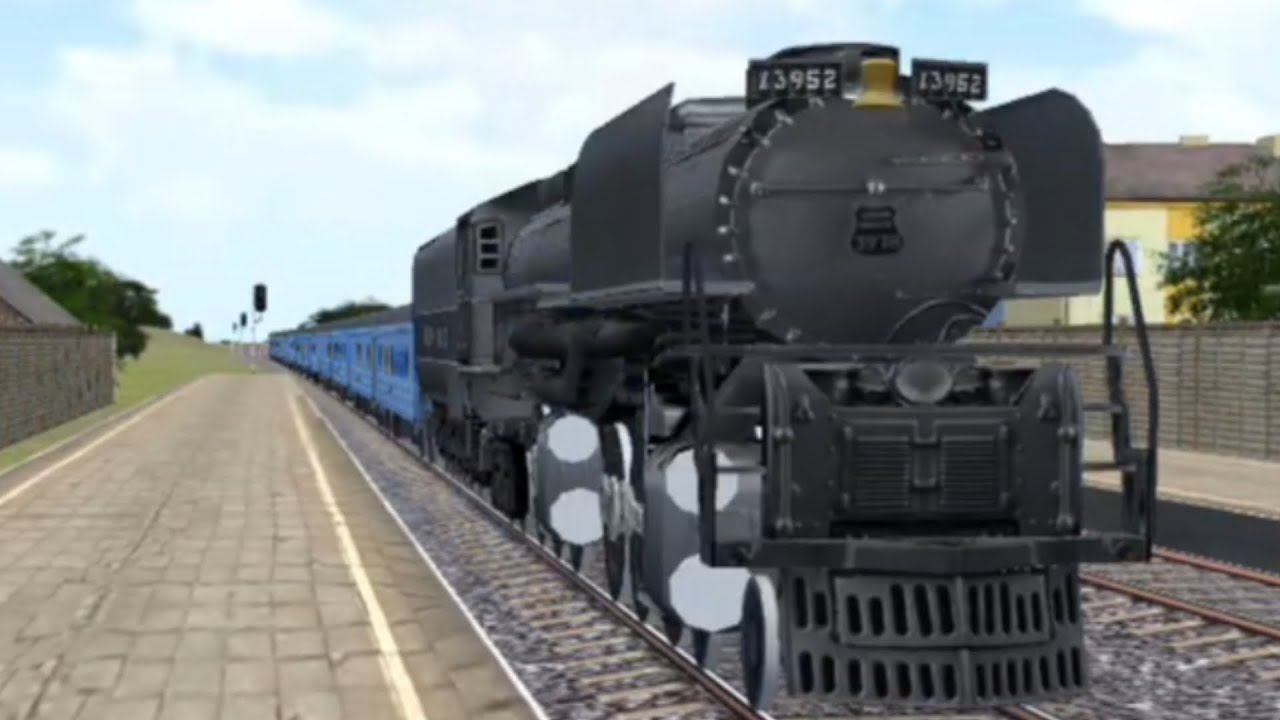 Union Pacific Steam Train Route Gameplay! - YouTube