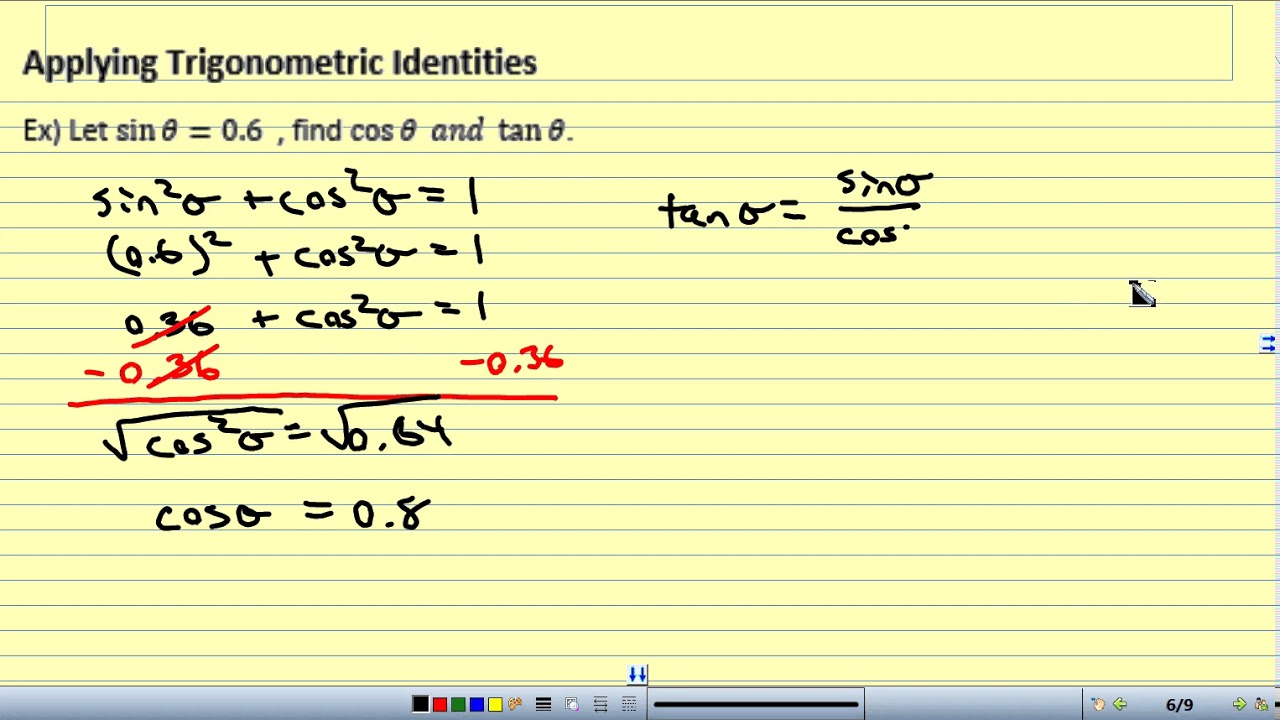 Pre-Calculus 4-3 Right Triangle Trigonometry - YouTube