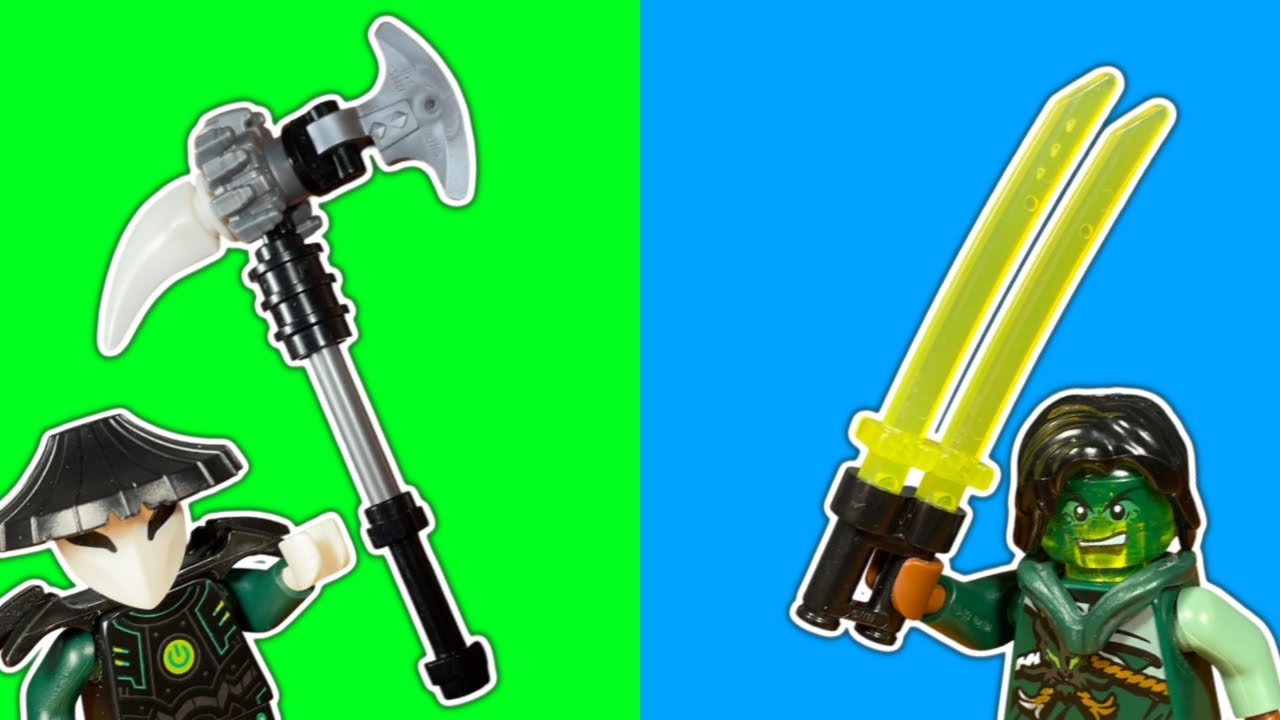 I Made 10 Custom Lego Ninjago Weapons 14 - YouTube