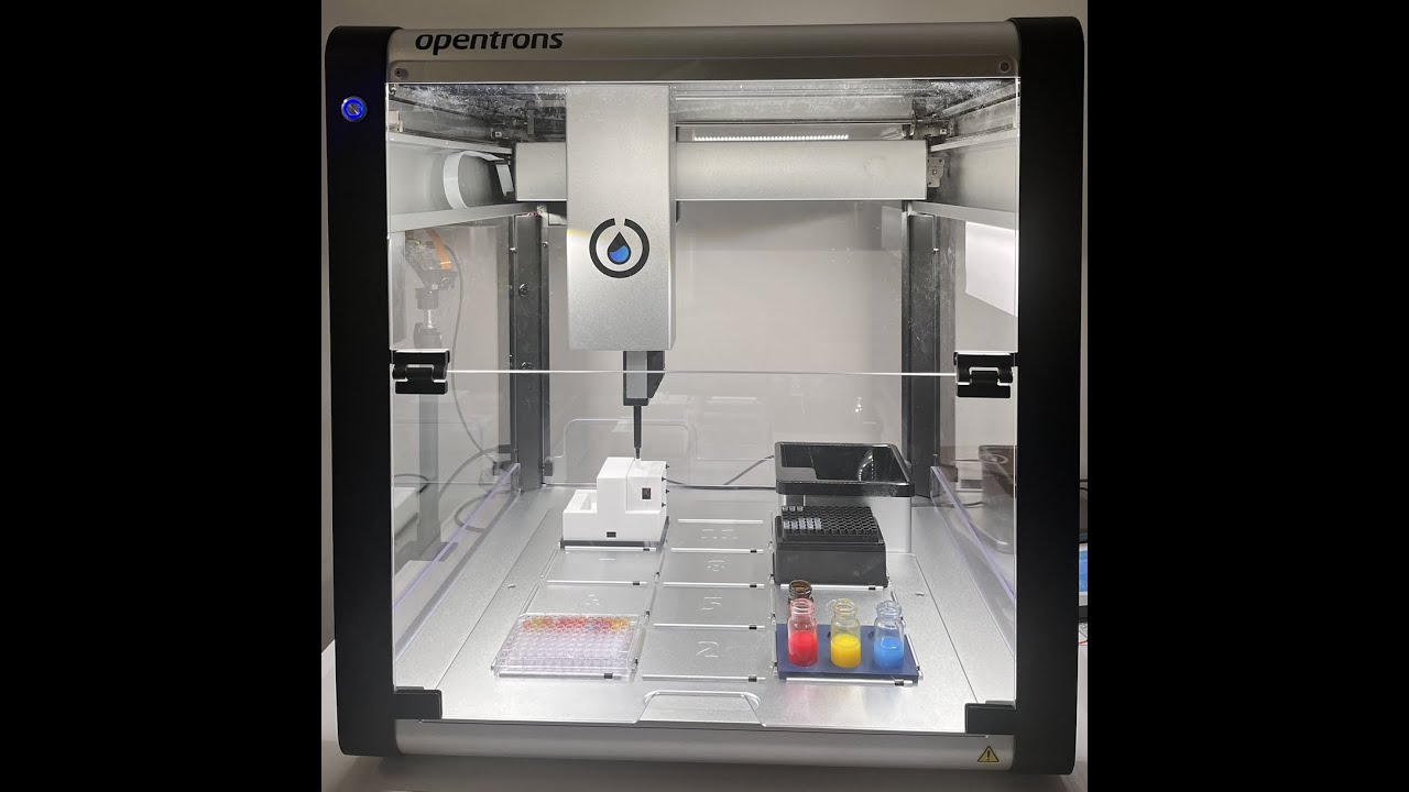 Opentrons OT-2 Livestream @ AC Training Lab - YouTube