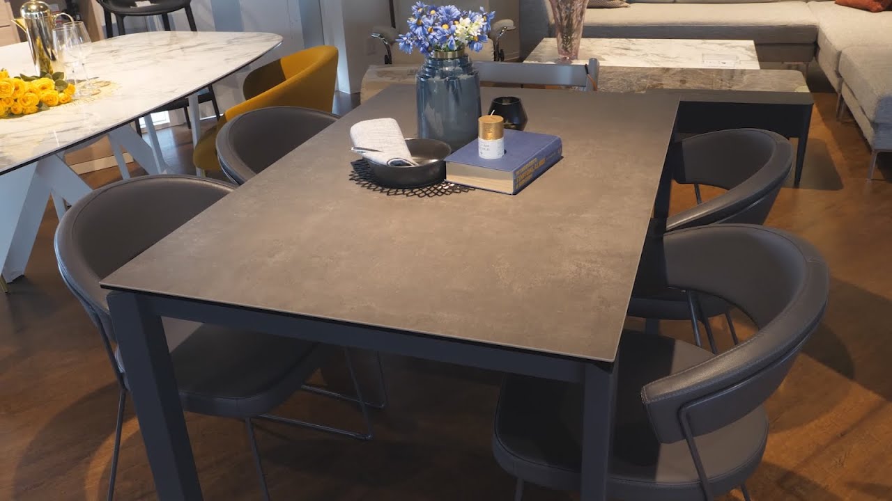 DUCA デュカ【特徴まとめ】Calligaris (カリガリス) 伸長式ダイニングテーブル - YouTube
