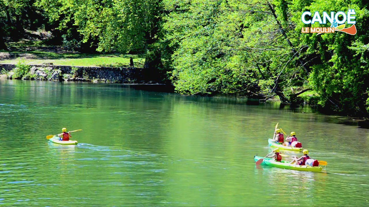 CANOE À GANGES (Laroque) - Canoë Le Moulin - YouTube
