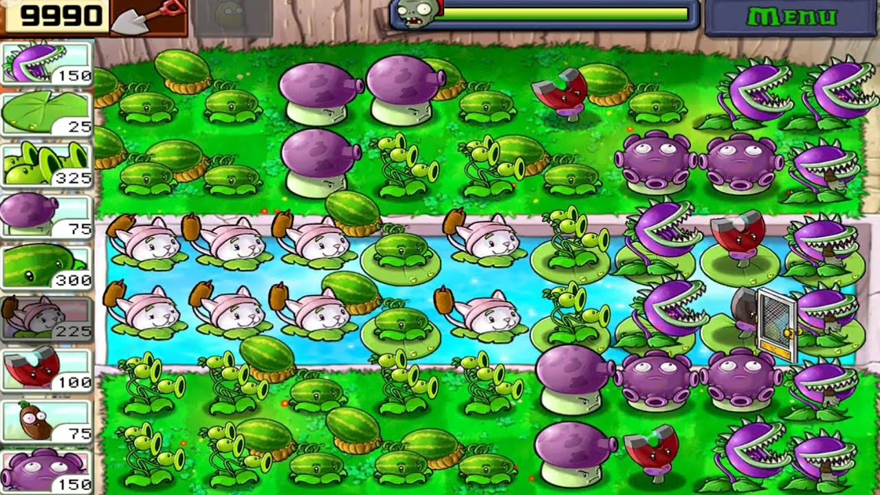 Pvz Mini Game Last Stand | Plants vs. Zombies - YouTube