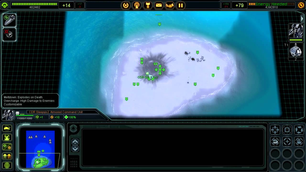 Let's Play - Supreme Commander - Aeon #1 - YouTube