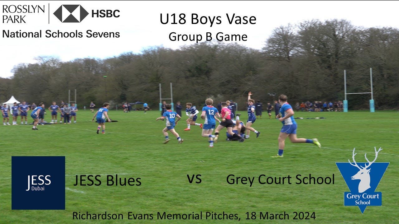 Rosslyn Park National Schools Sevens U18 Boys Vase - YouTube