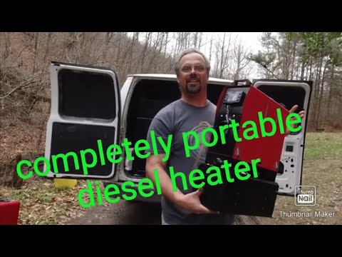 Making a completely portable all in one diesel heater - YouTube