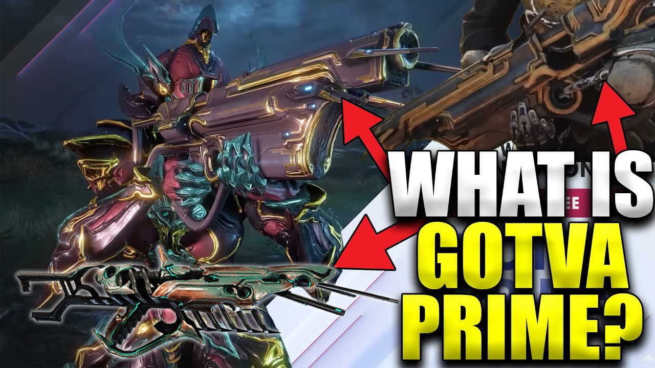 What Is The Gotva Prime? Warframes New Free Tennocon 2023 Item! - YouTube