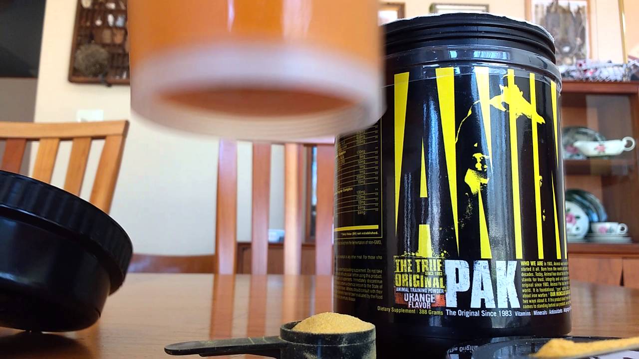 NEW PRODUCT 4/17/2016 Animal Pak Powder Universal Pack Multi Vitamin ...