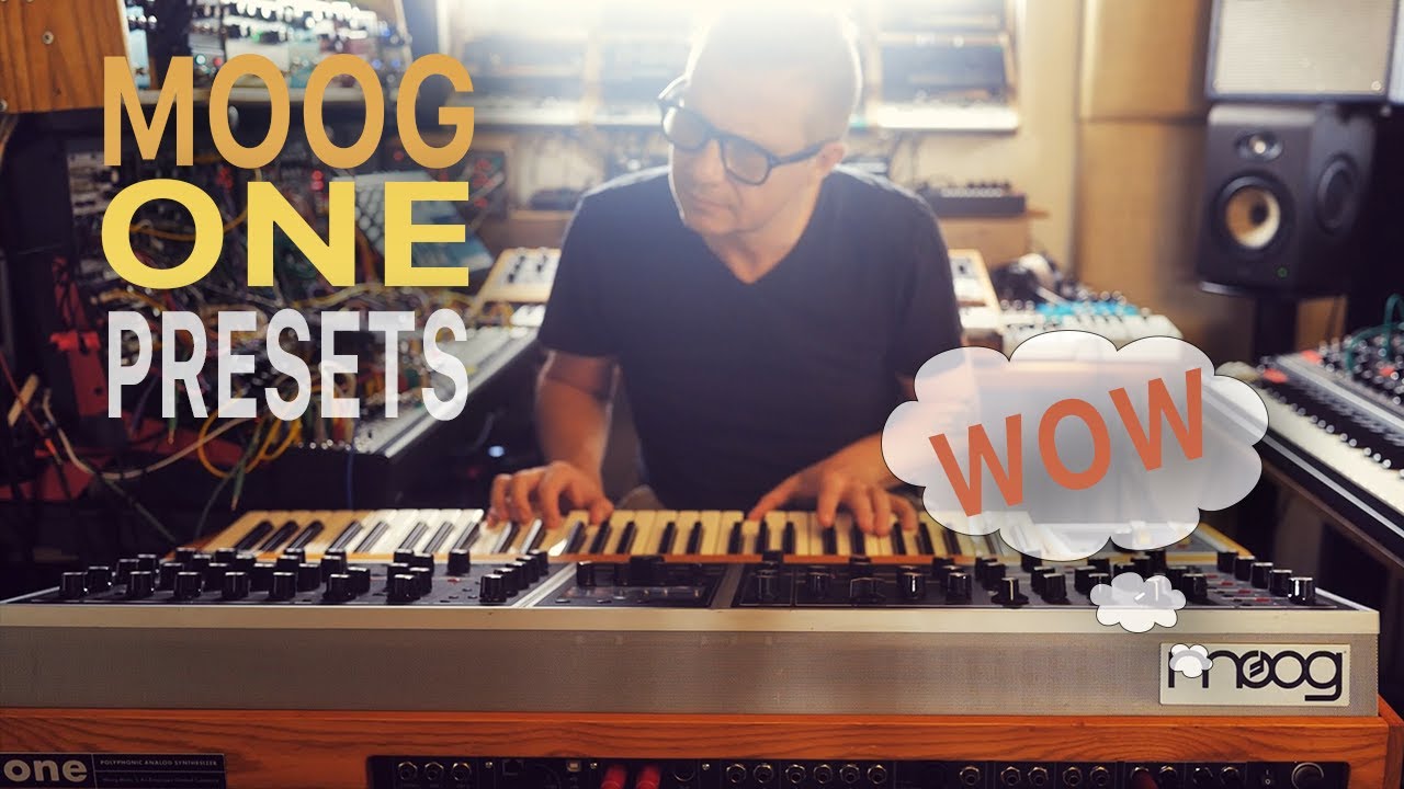 Moog One Presets Bundle - unbelievable sounds - YouTube