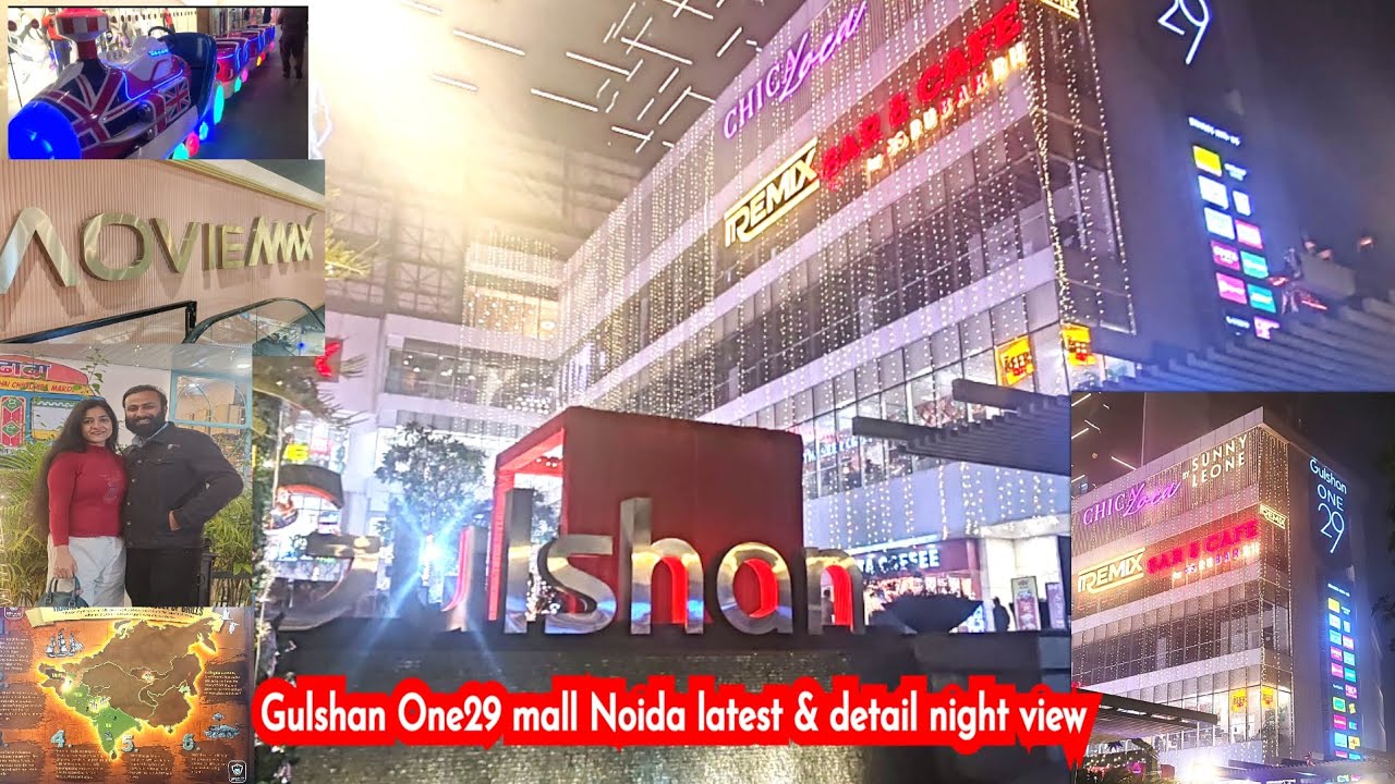 Gulshan One29 mall Noida latest & detail night view | sector 129 Noida ...