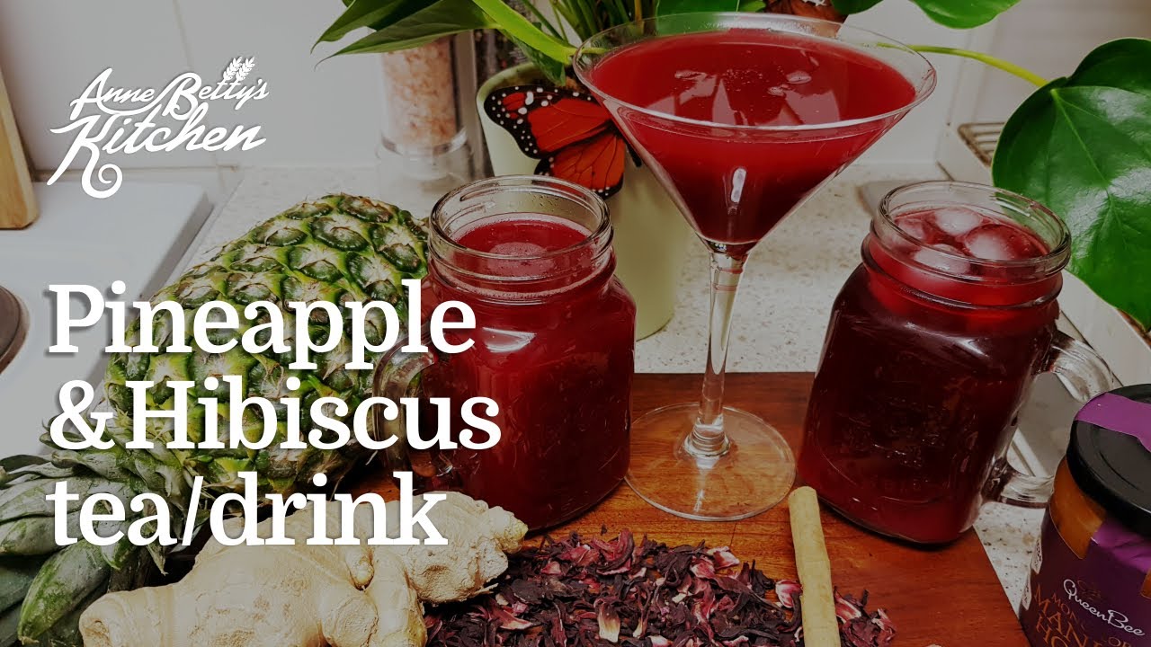 Pineapple Hibiscus Tea/Drink|| Sobolo|| Sorrel|| Gabo || Bisap - YouTube