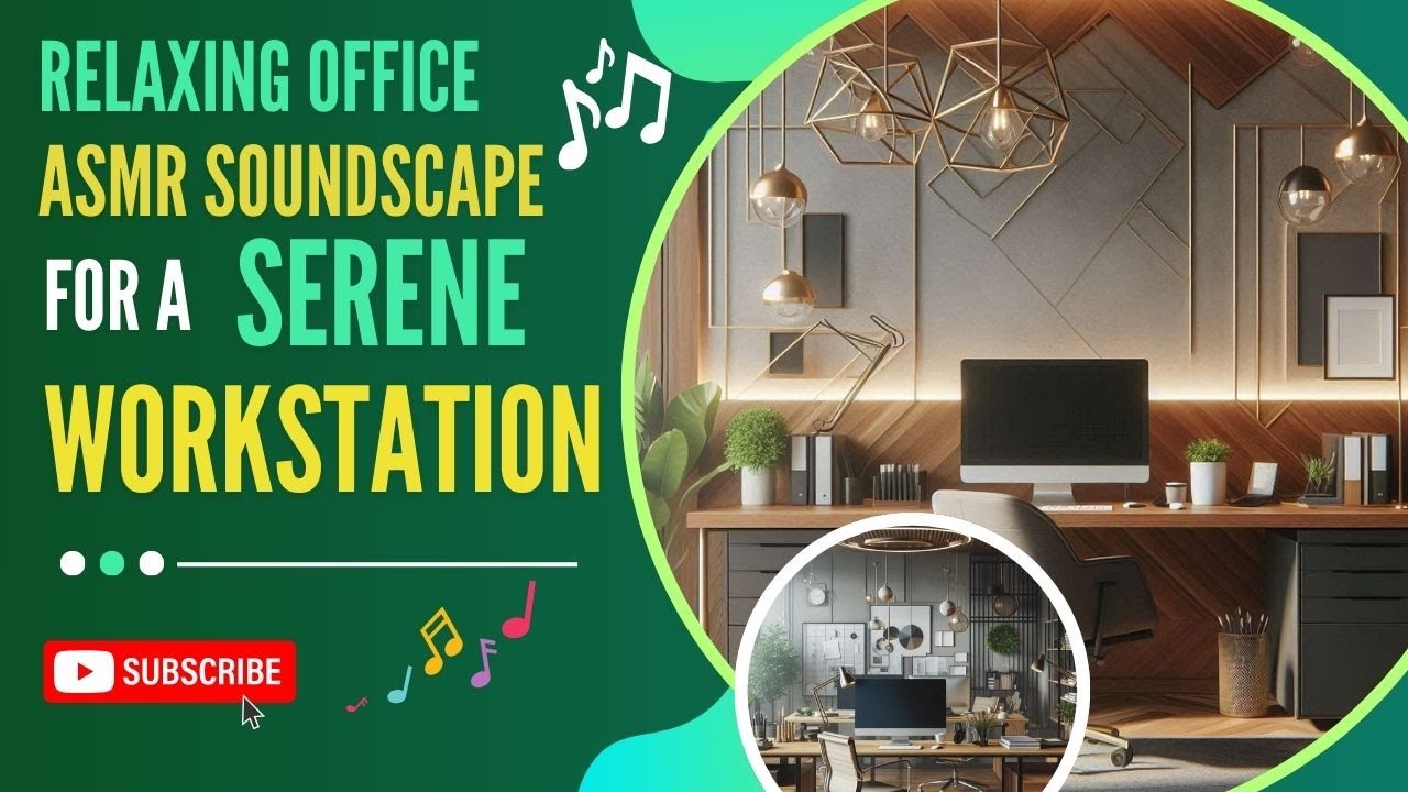 26.Relaxing ASMR for Office Focus | Serene Soundscape De-Stress ...
