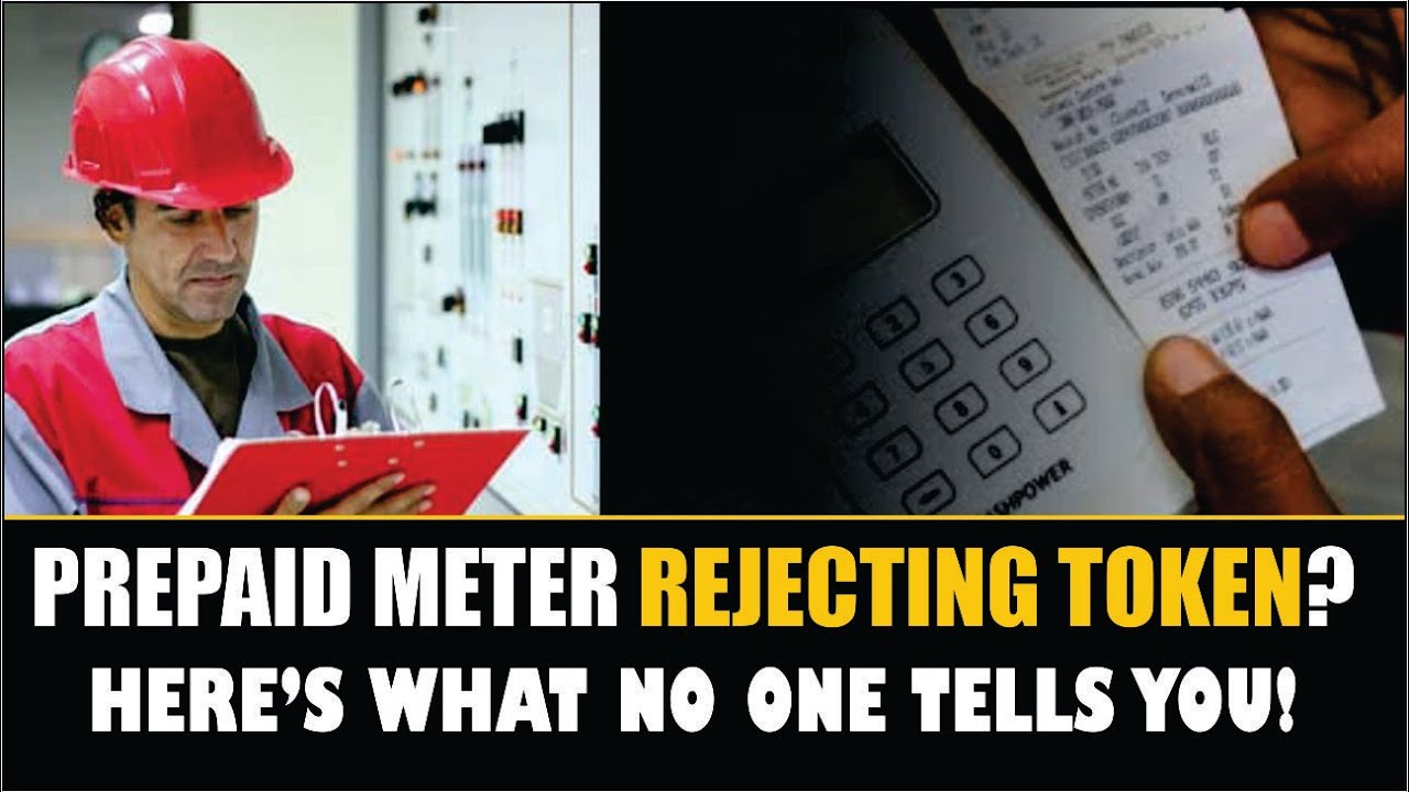 Why Your Prepaid Meter Token Fails | Token Rejection EXPLAINED! | Aedc ...