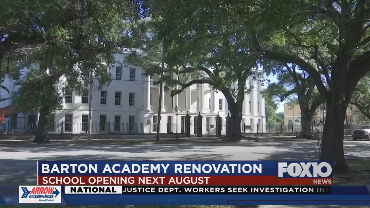 Barton Academy Renovation Update - YouTube