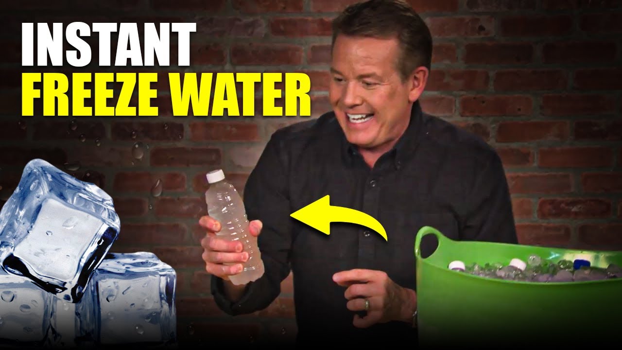 Instant-Freeze Water Bottles! - YouTube