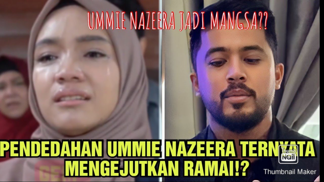 Ummie Nazeera Jadi Mangsa? Lepas Isu khalwat Ruhaines & Aliff, Tak sangka Ini pndedahan Ummie ...