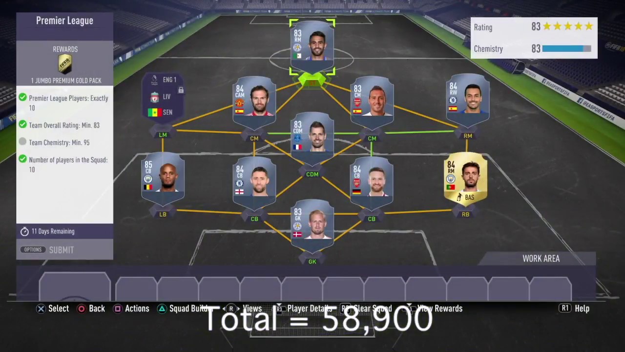 FIFA 18 - POTM MANE - Cheapest Possible Solution (Premier League) - YouTube
