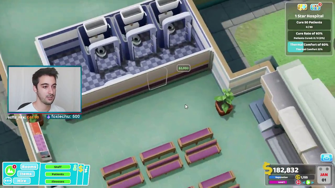 Two Point Hospital - Tumble - 3 Stars - YouTube