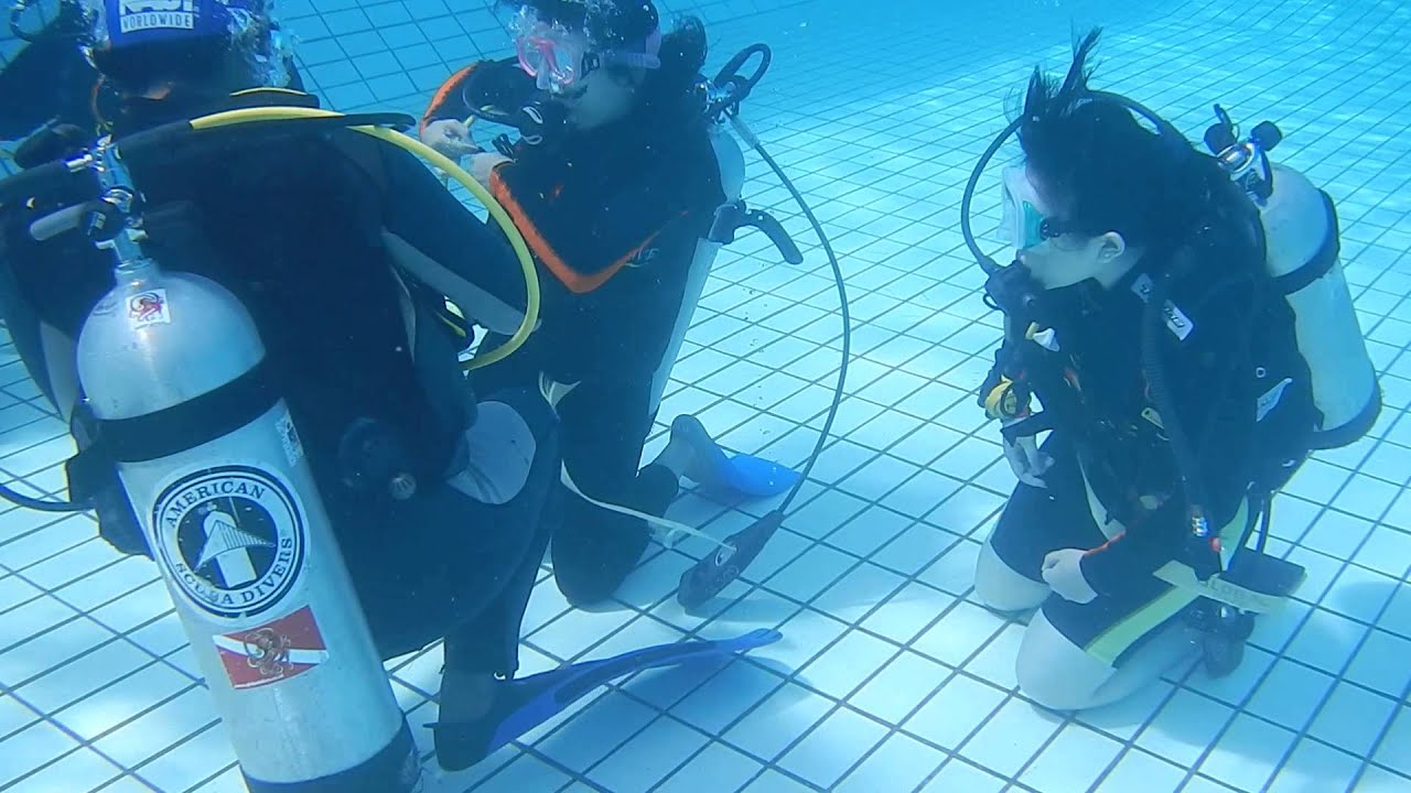 Pool Session-1 Scuba Diver Course - YouTube
