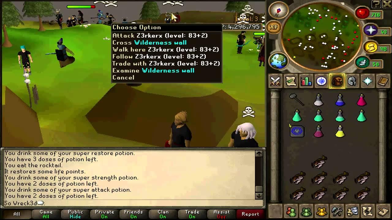 Runescape Pking So Wreck3d Live Pk Commentary 2 - Chaotic Carnage - YouTube