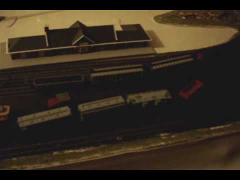 Control panel on my N-scale layout - YouTube