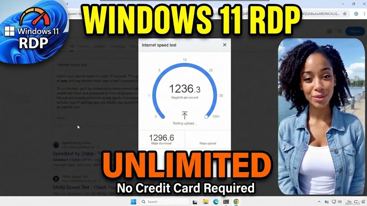 Get Unlimited WINDOWS 11 RDP | No Credit Card Required - YouTube