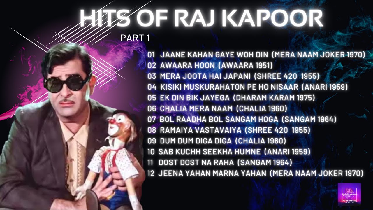 Hits of Raj Kapoor - YouTube