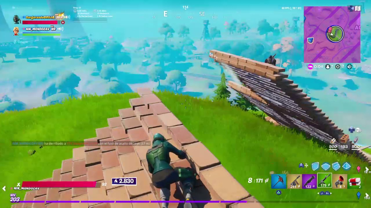 Fortnite Win Arena Dúos 7 kills - YouTube