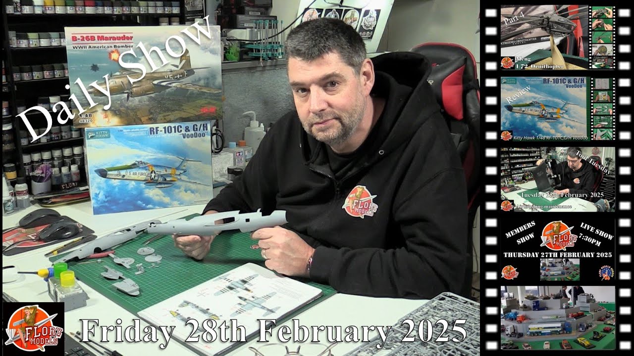Flory Models Friday round up Show 28th February 2025 - YouTube