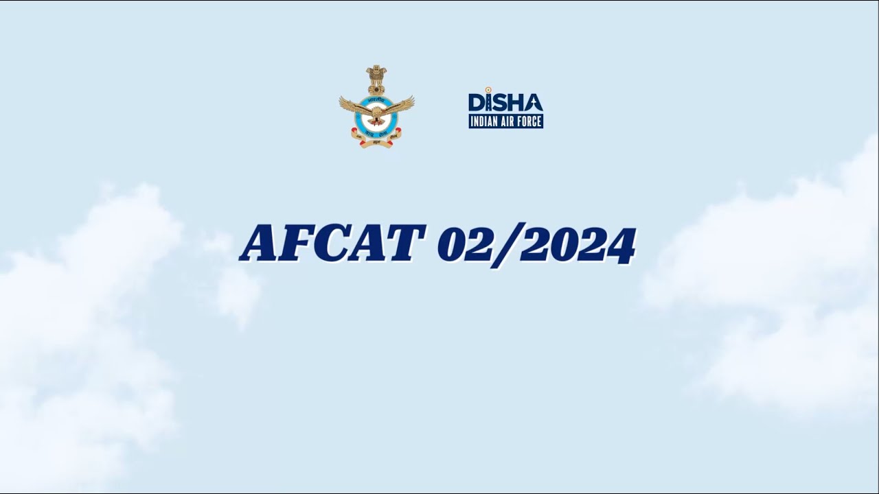 Exam Overview - AFCAT 02/2024 - YouTube