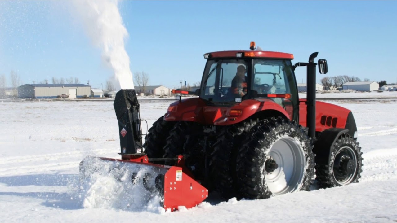 Red Devil Snow Blowers - YouTube