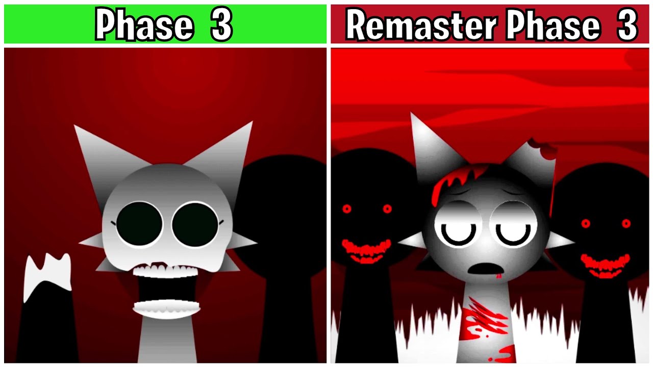 Incredibox Sprunki Phase 3 vs Remastered Phase 3 - Which One WINS ...