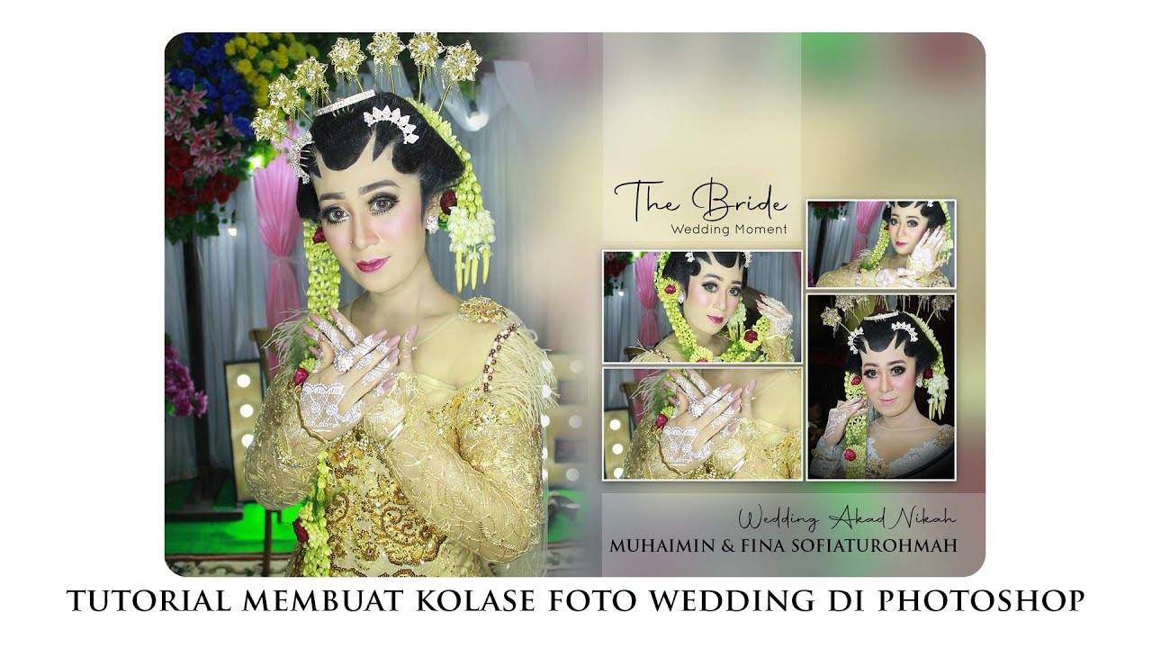 template kolase wedding #16 cara membuat kolase foto wedding di ...