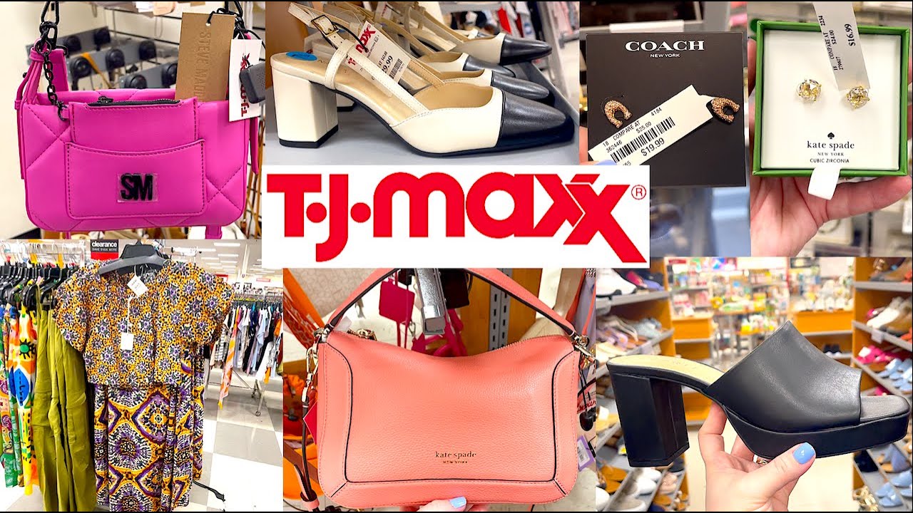 TJ MAXX SHOP WITH ME 2024 | DESIGNER HANDBAGS, CLOTHING, SHOES, JEWELRY ...