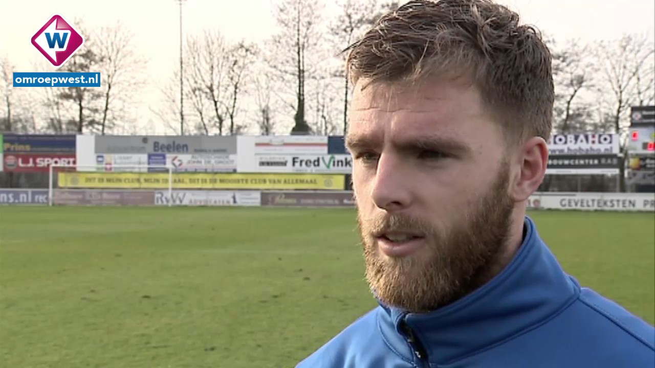 Interview Niels Buijs na FC Lisse - Harkemase Boys - YouTube