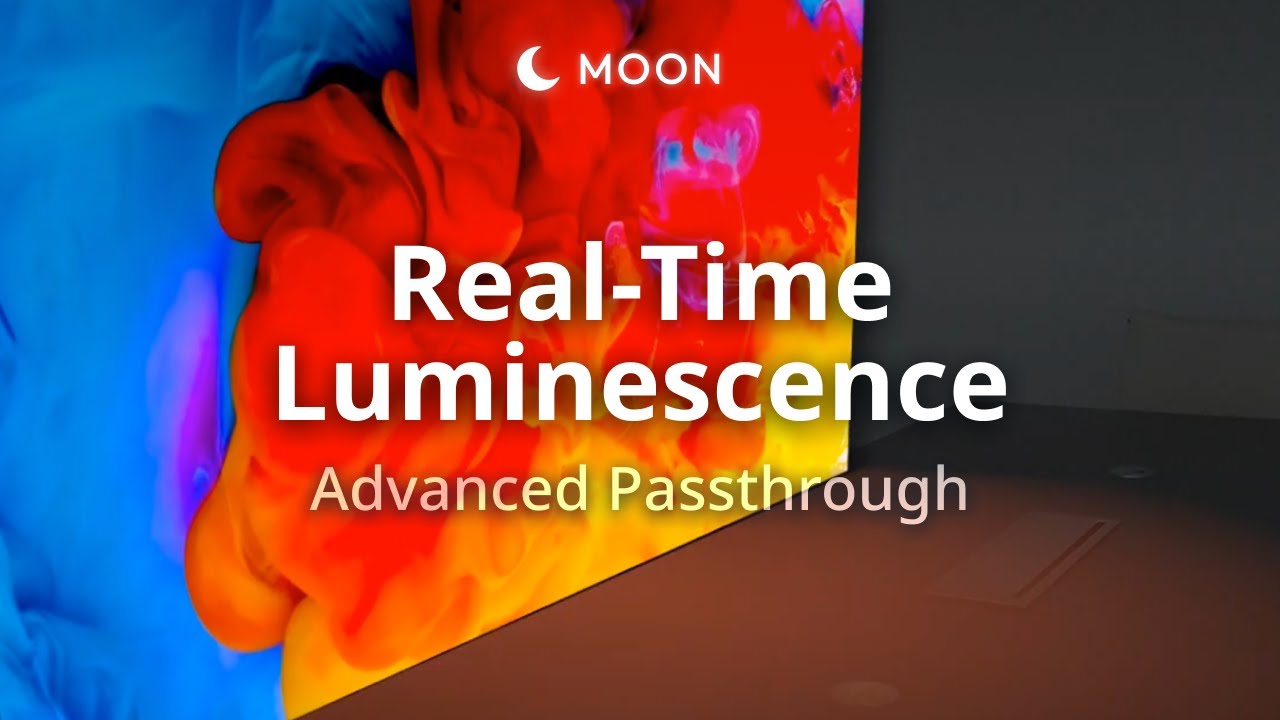 Moon VR Player Passthrough: Real-Time Luminescence and Dimming - YouTube