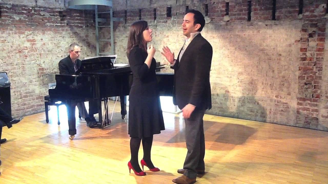 "Baby, It's Cold Outside," performed by Katy Lindhart and Jose Rubio - YouTube