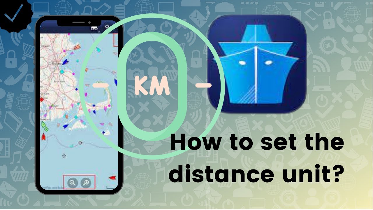 How to set the distance unit in Marine Traffic? - YouTube